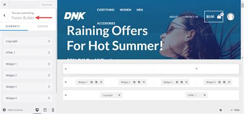 How To Design Footer Background In Astra