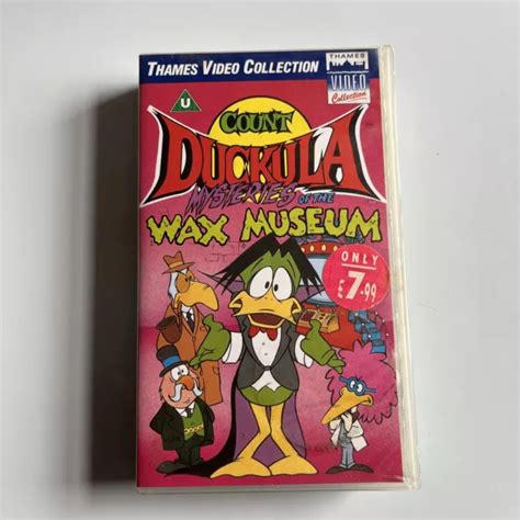 Count Duckula Mysteries Of The Wax Museum Vhs £9 99 Picclick Uk