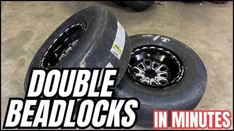 How To Install Double Beadlock Wheels In Minutes Heres The Trick Youtube