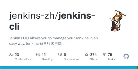 Github Jenkins Zhjenkins Cli Jenkins Cli Allows You To Manage Your Jenkins In An Easy Way Github Jenkins Zhjenkins Cli Jenkins Cli Allows You To Manage Your Jenkins In An Easy Way