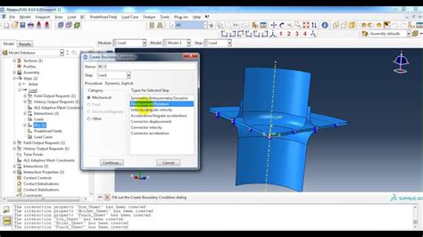 Simulating Deep Drawing Process Of Cyclindrical Cup By Abaqus Youtube