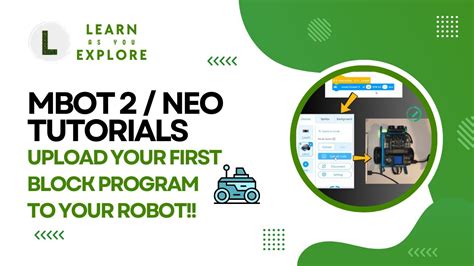 Upload Your Code To The Robot Mbot2 Mbot Neo Tutorials Youtube