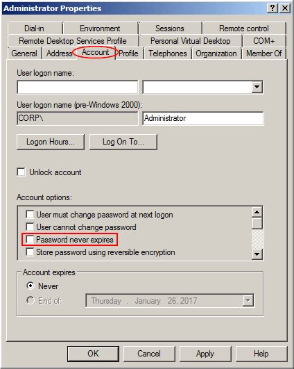 Fix User Must Change Password At Next Logon Option Greyed Out In Windows Password Recovery