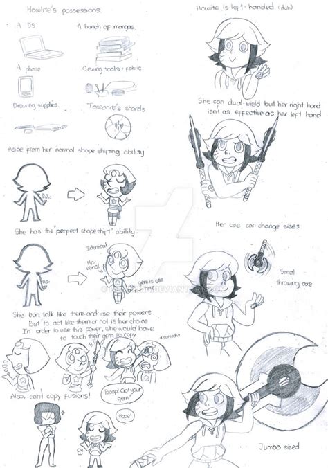Steven Universe Oc Some Info By Hikumirin On Deviantart