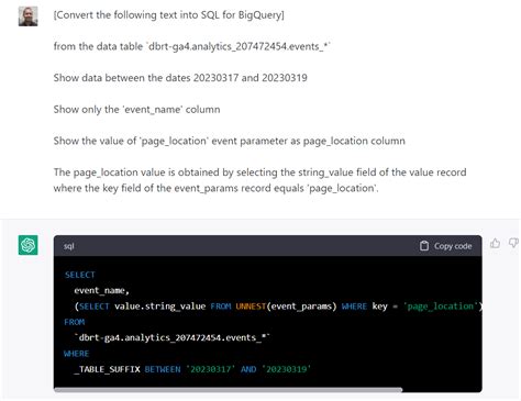 Query Ga Data In Bigquery Without Understanding Sql