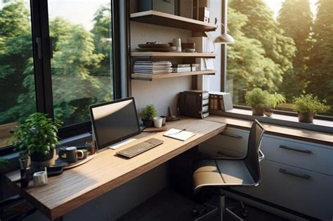 Scandistyle Desk Setup With Minimalist Decor Neutral 142 Block 1 0jpg