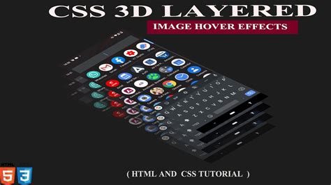 Css 3d Layer Image Hover Effect Pure Css Image Layer Hover Effect