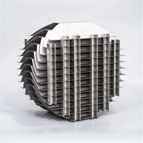 Stainless Steel Vane Type Separators Demister Demister And Column Packing