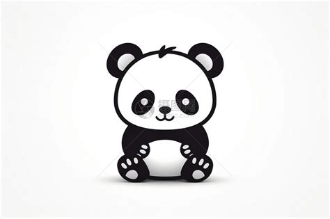 简笔画熊猫插画图片下载 正版图片600402686 摄图网