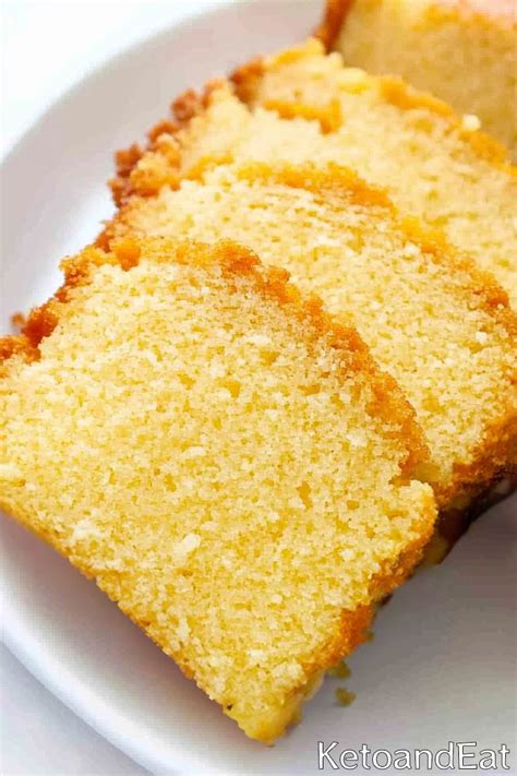 Keto Pound Cake Best Low Carb Cake Recipe