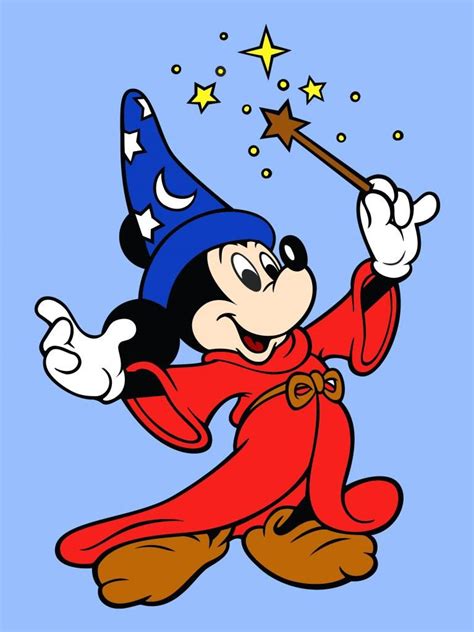 Wizard Mickey Mouse Coloring Pages Flexviva