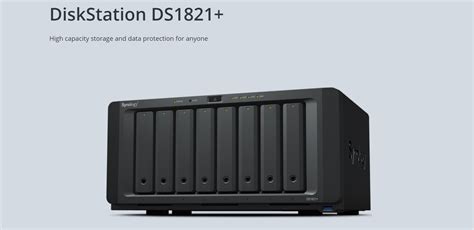 Synology Ds1821 Cpu Amd V1500b 4 Core 4gb Ddr4 8 Bay Sata 2 X M 2 La Cel Ro