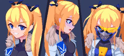 Laplace Goddess Of Victory Nikke Drawn By Brodall Pixel Danbooru