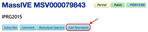 Step2 Add Reanalysis MassIVE Documentation