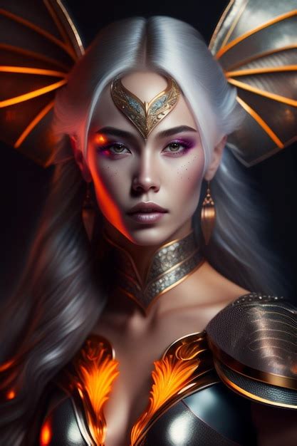 Premium Ai Image Dragon Girl