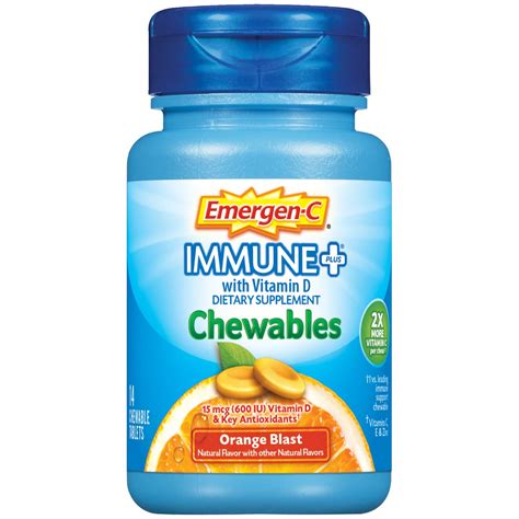 Emergen C Immune Chewables