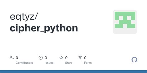 GitHub Eqtyz Cipher Python