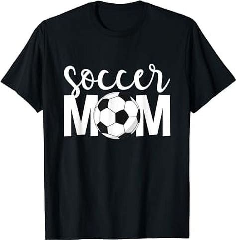 Soccer Mom Mothers Day Youth Soccer Ball Mom T Shirt