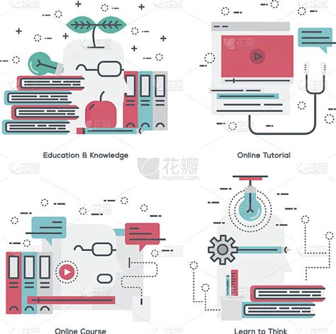 现代平面线条设计理念