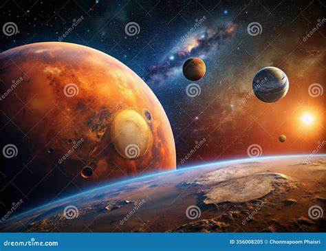 Unveiling The Martian Moons Phobos And Deimos In The Red Planets Orbit