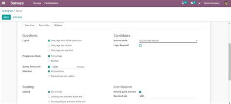 Odoo 15 Survey Module Odoo Survey Management Module Odoo Partner