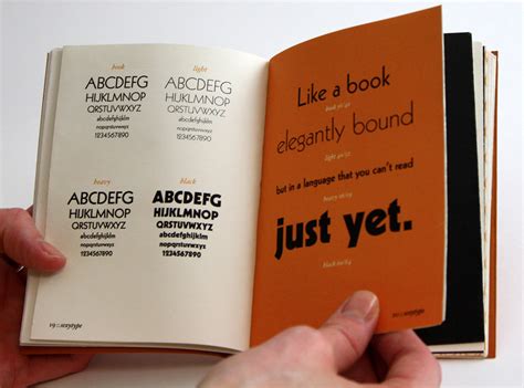 SEXYTYPE Type Specimen Book Behance