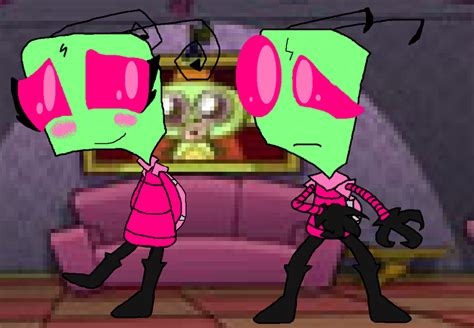 Zim And Tenn Romance By Tagman007 On Deviantart
