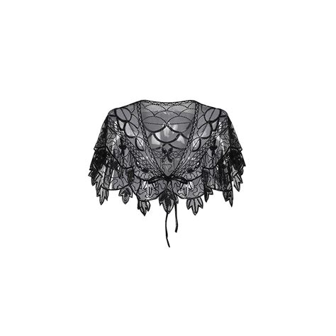 Kayamiya Womens Evening Shawl Beaded Sequin Deco Wedding Wraps Buy Scarves And Wraps