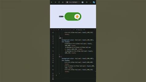 Day 041 🤯 Micro Css Egg Toggle Animationcoding Webdevelopment Cssprojects Programming