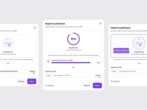 Import Modals — Untitled Ui By Jordan Hughes® On Dribbble
