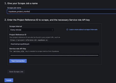 Metrics Supabase Docs