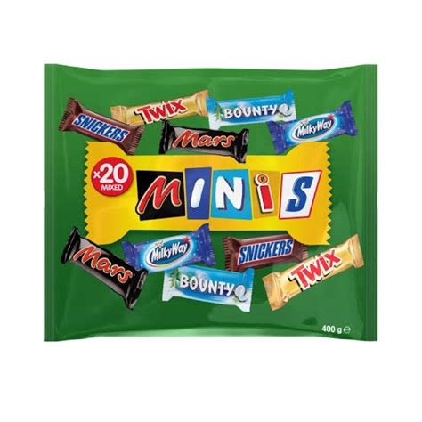 Jual Mini Mix Chocolate Bars Bounty Milky Way Mars Twix Snickers Ready Stock Shopee