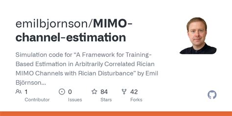GitHub Emilbjornson MIMO Channel Estimation Simulation Code For A Framework For Training