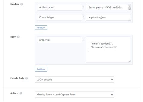 Gravity Forms To API WPGetAPI