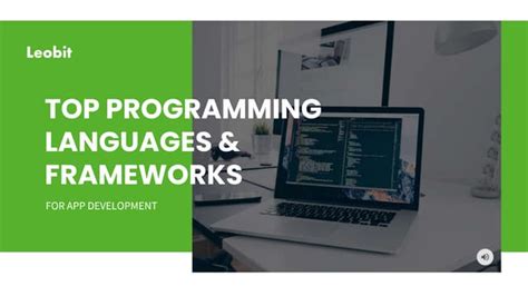 Top Programming Languages And Frameworks For App Development Ppt