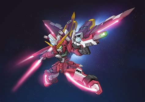 Infinite Justice Gundam Gundam And 3 More Drawn By Zakuma Danbooru