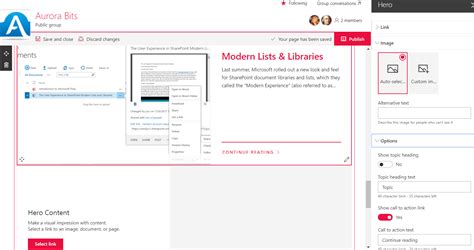 Modern SharePoint Web Parts Part 1 Aurora Bits Innovative SharePoint Solutions Tools