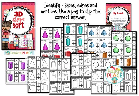 Paula S Place Teaching Resources D Shape Sort