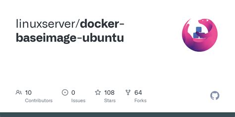 GitHub Linuxserver Docker Baseimage Ubuntu