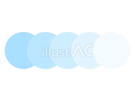Free Vectors Light Blue Overlapping Circle Header Frame
