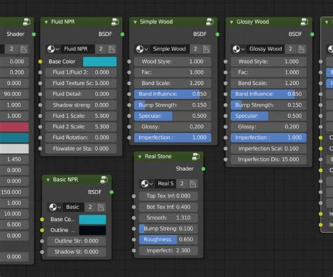 artstation procedural shader bank cycle and eevee resources