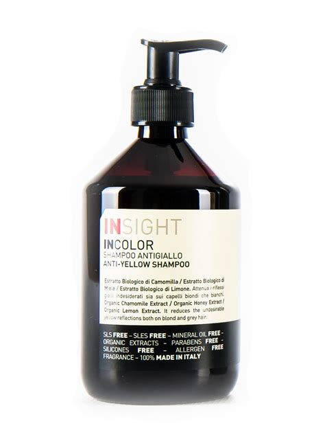 Insight Anti Yellow Shampoo Professional Hairdresser
