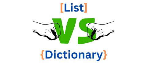 Difference Between List And Dictionary In Python