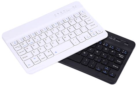 Ultra Slim Multimedia Wireless Bluetooth 3 0 Keyboard With Charging Port