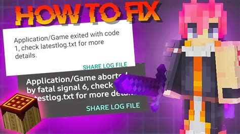 Fixed Applicationgame Exited With Code 1 Solution Pojav Launcher 100