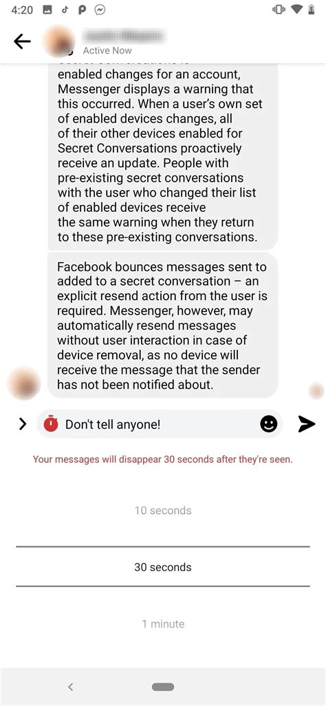How To Chat With End To End Encryption Using Facebook Messengers