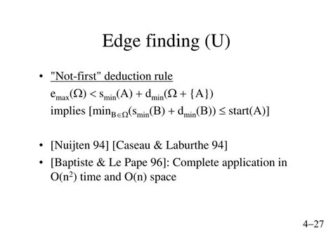 Ppt Resource Constraint Propagation Non Preemptive Case Powerpoint