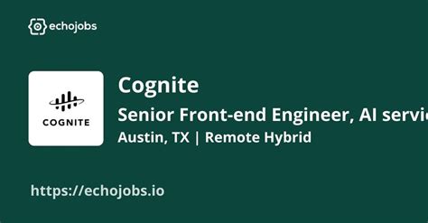 Hiring Senior Front End Engineer Ai Services Austin Tx Remote Hybrid React Aws Java