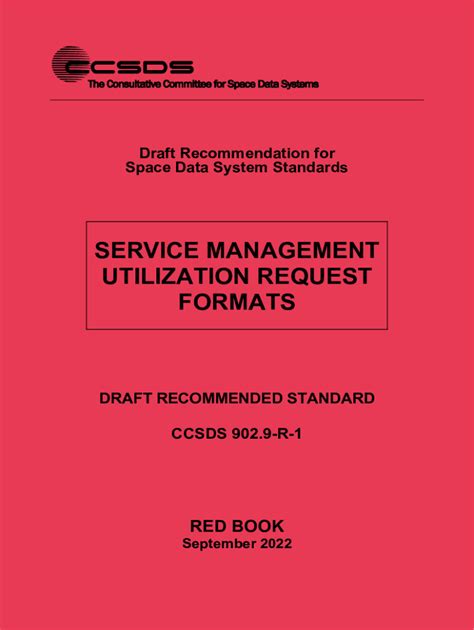 fillable online public ccsds service management utilization request