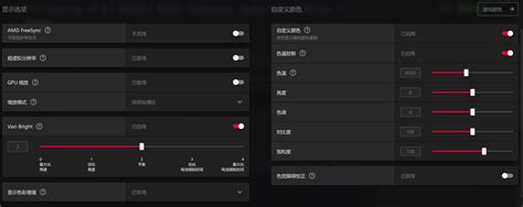 My Setting Of R7 4800u Amd Software Adrenalin Edition 2251version